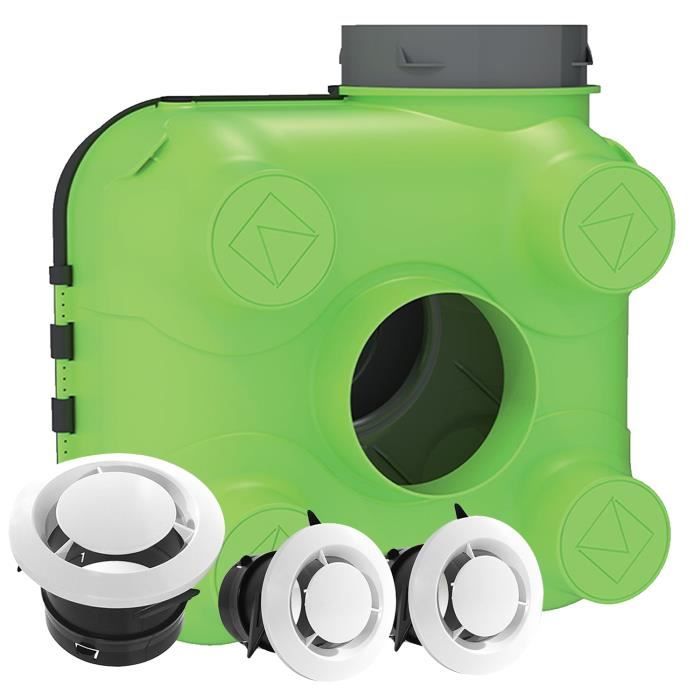 VMC - Flux autoréglable IZY SILENCE - Bouches sanitaires - Bouche ...