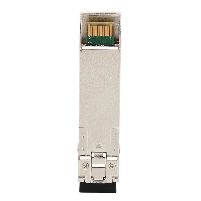 ZER-Module SFP + 10G monomode fibre unique TX1270nm 10KM Distance de Transmission SFP + Module ...