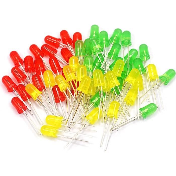 3Mm-5Mm Led Light Emitting Diode Set Lampe Led Basse Puissance Diode En ...