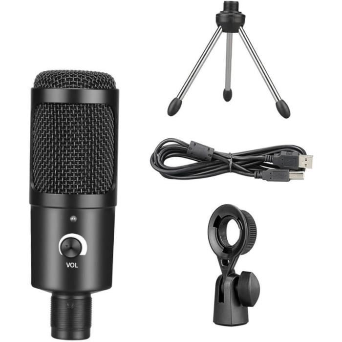 Micro Usb Microphone D'Enregistrement Micro De Studio Mini Microphone À ...