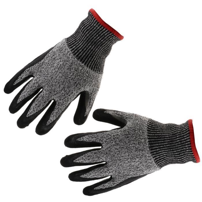 Gants de Protection Industriel Protecteur Vêtement Gants Anti-dérapant ...