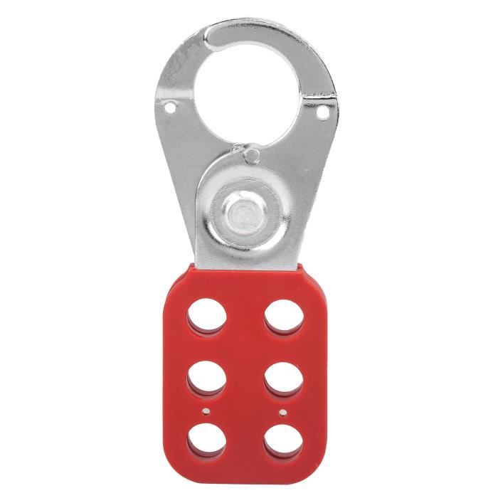LEC Moraillon de verrouillage 1in Jaw Lockout Moraillon Sécurité Tagout ...