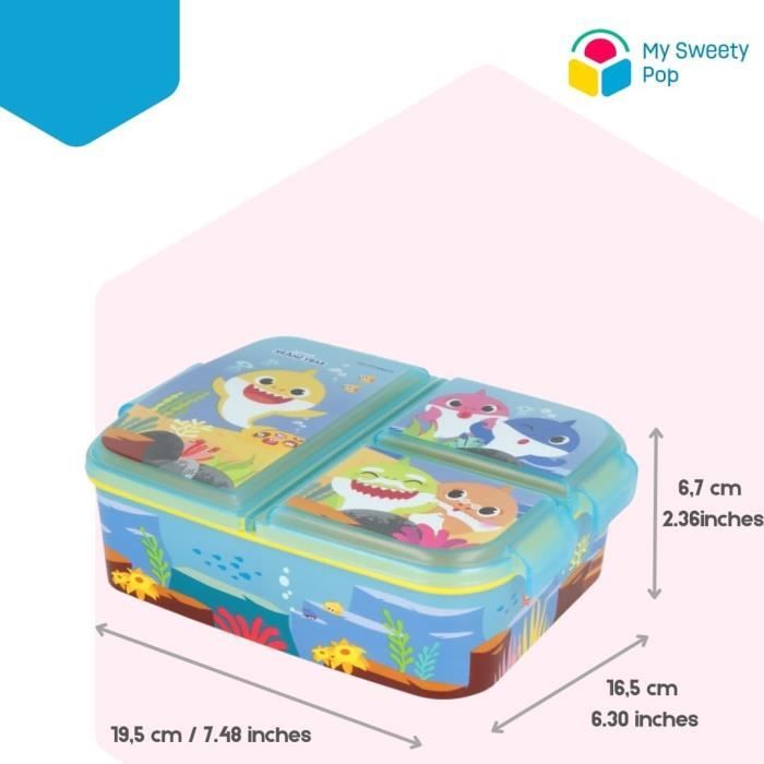Boîte À Goûter - Lunch Box - Pour Enfant - Crèche - Maternelle - Ecole ...