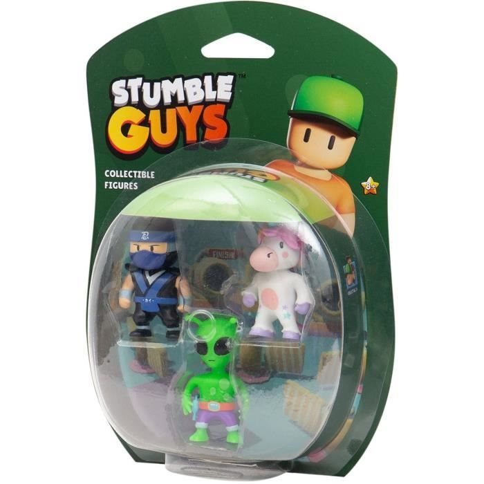 BANDAI - Stumble Guys - Collectible Figures 3 pack - Blister ...