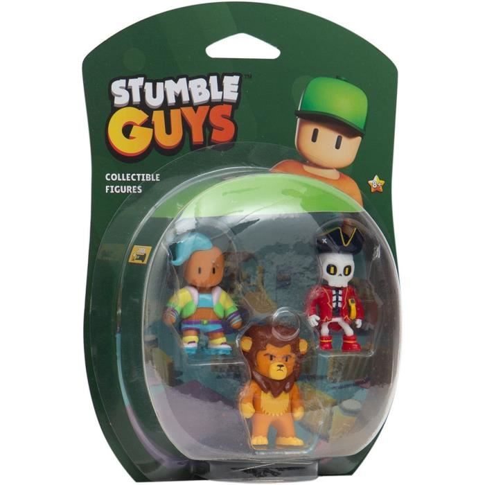 BANDAI - Stumble Guys - Collectible Figures 3 pack - Blister ...