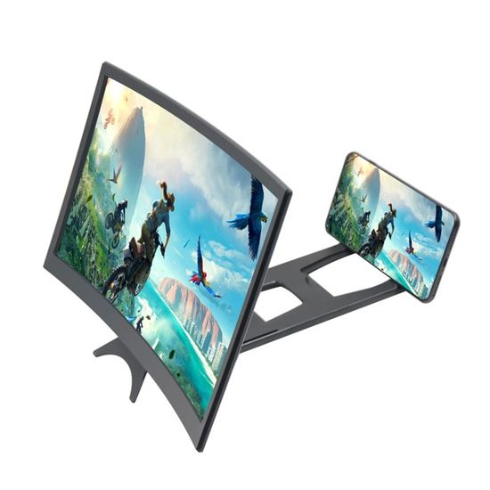 Amplificateur grand écran HD 3D,écran incurvé,écran de téléphone ...