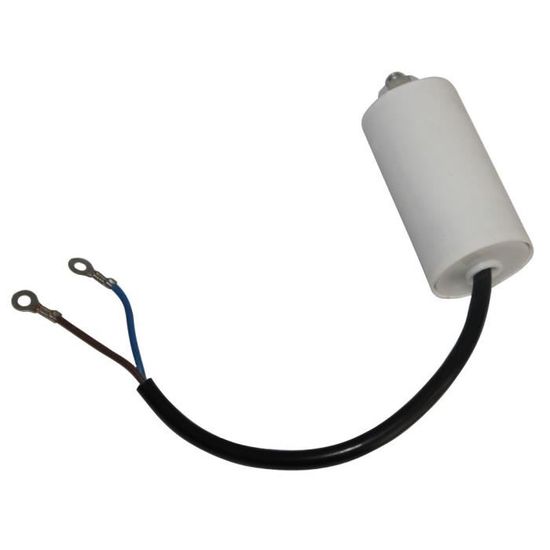 Condensateur de démarrage pour moteur 6µF 450V précâblé - Cdiscount ...