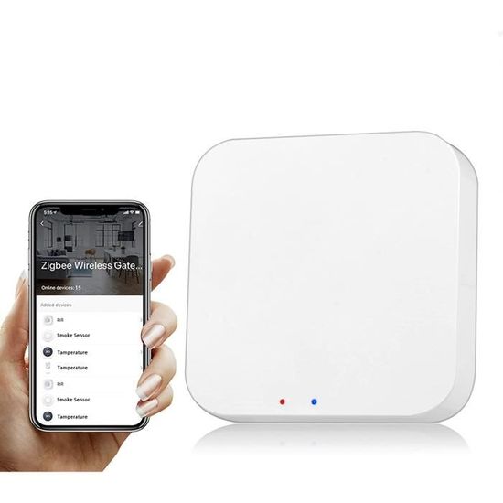 Tuya Smart Gateway Hub Smart Home Télécommande, Pont Smart Home Tuya-Smart Life Application ...