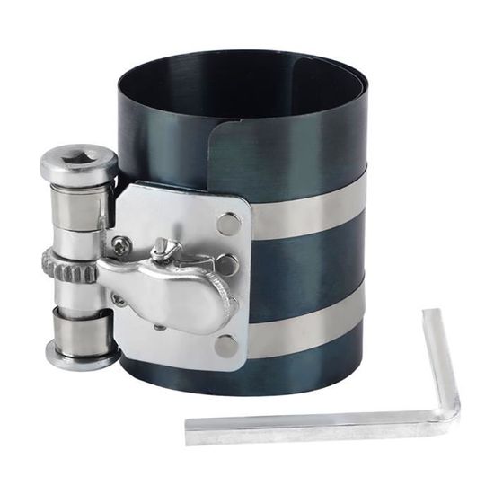 Compresseur d'anneau de piston 3 pouces MXZZAND - cliquet facile - verrouillage de ceinture ...