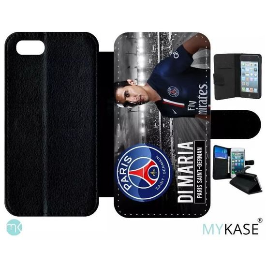 Etui à rabat iphone se 2020 - psg paris saint germain angel di maria ...