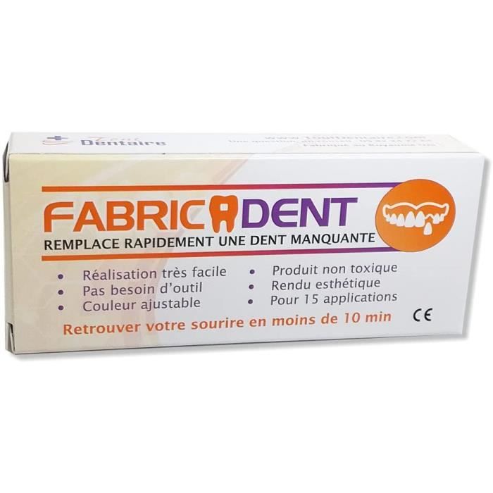 REMPLACER une dent manquante avec FABRICADENT Vu à la télé sur M6 ...