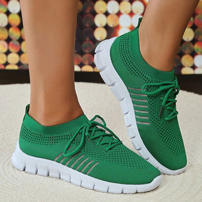 Mocassin,Baskets en Maille Respirante à Semelle Souple pour Femme ...