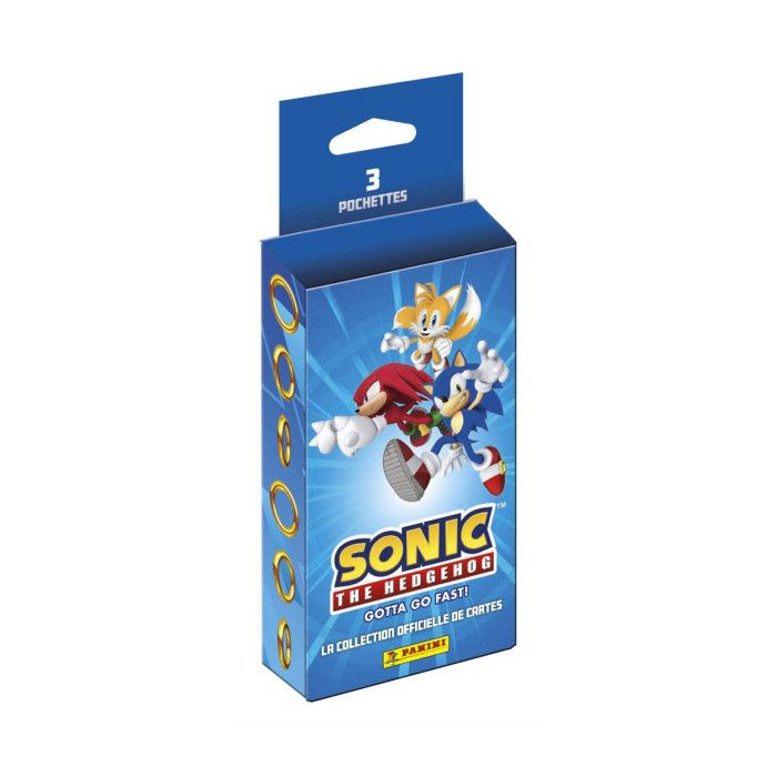 Cartes à collectionner Panini Sonic Hedgehog TC Blister 3 pochettes ...