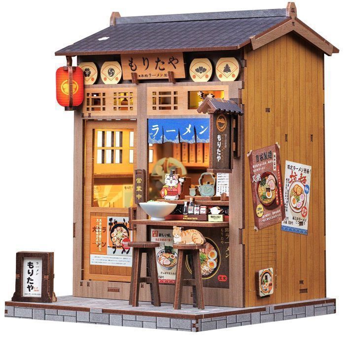 Book Nook-Book Nook Japan-Kit Japon Style de Maison de Poupées-Puzzle ...