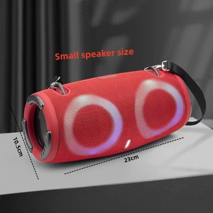 XTREME3 MINI Rouge - Portable Waterproof 100W High Power Bluetooth ...