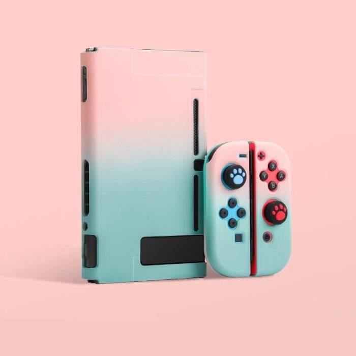 Étui rose Kawaii pour Nintendo Switch, Coque de protection rigide ...