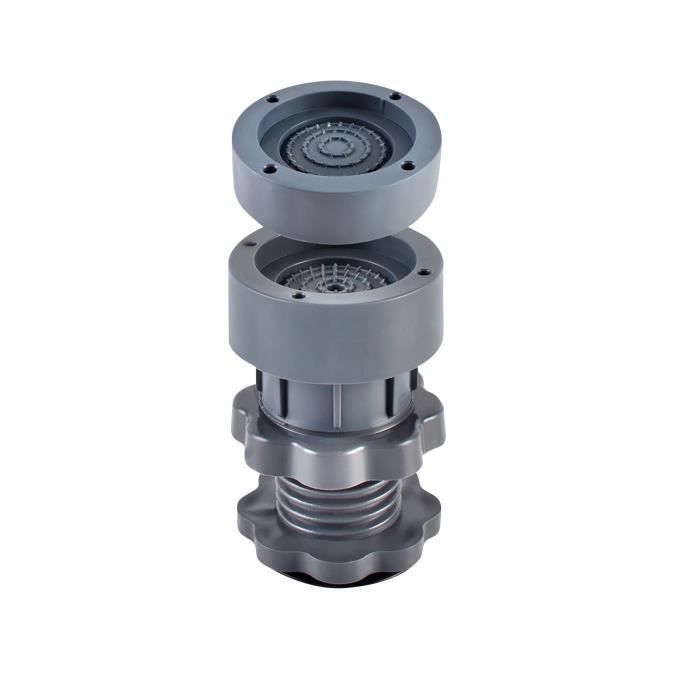 La hauteur réglable de la machine à laver augmente le coussin de pied à ...