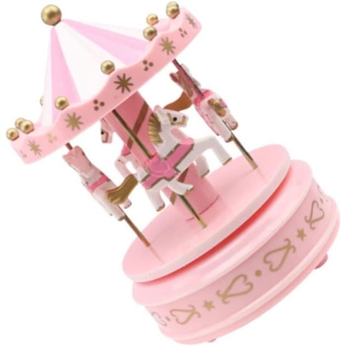 Boîte Statue De Carrousel Décoration De Maison Décor De Bureau Jouet ...