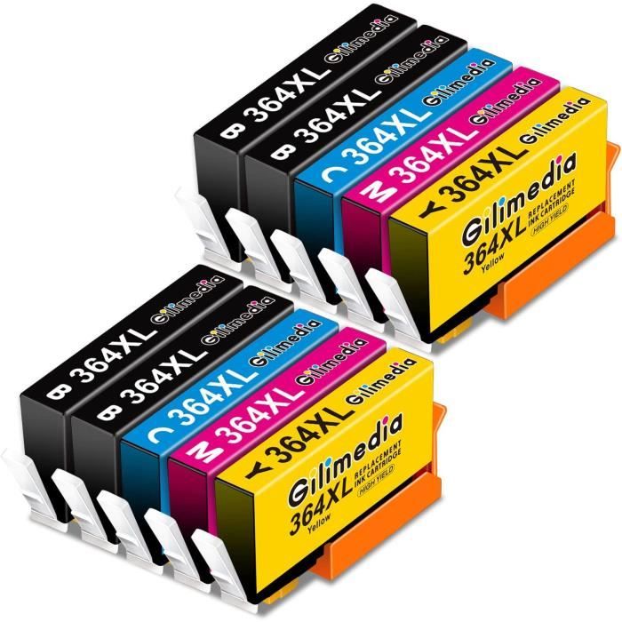 364 XL pour HP 364 364XL Cartouches d'encre pour HP Photosmart 5520 ...