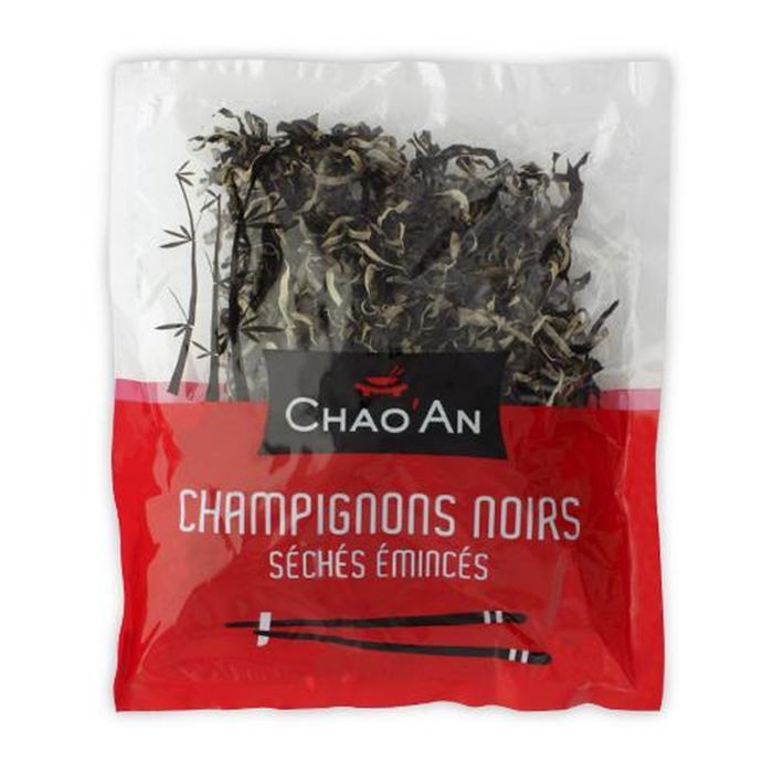 Chao'an - Champignon noir séché émincé - Sachet 80g - Cdiscount Au ...