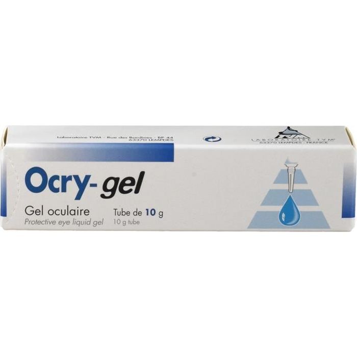 TVM Gel oculaire Ocry-Gel - Pour chien et chat - Tube de 10 g - Cdiscount
