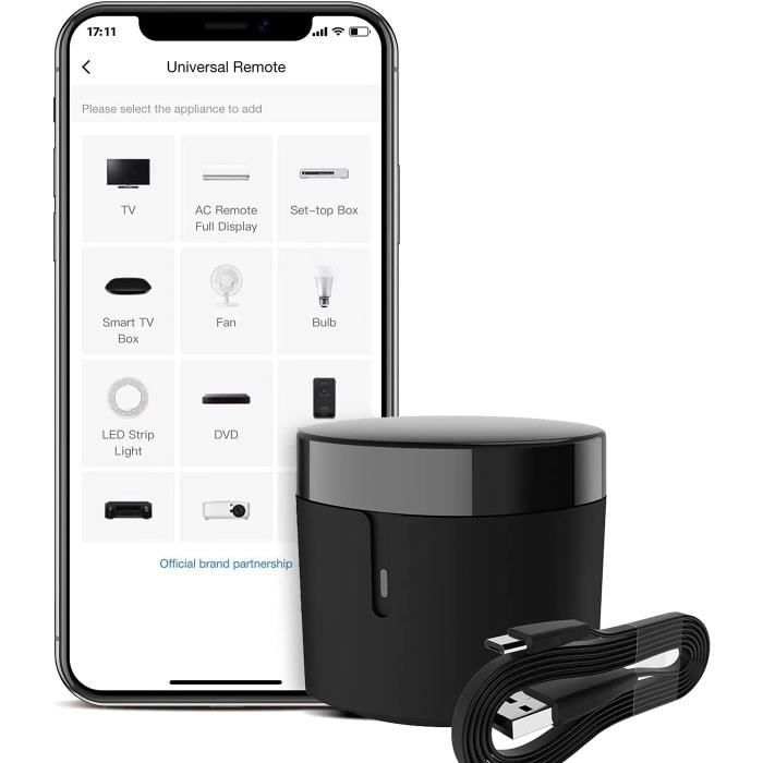 Rm4 Mini Télécommande Universelle Wifi Ir Sans Fil Smart Home