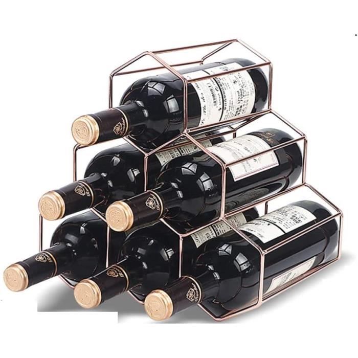 Casier À Vin 1 Bouteille Bamboo Level Wine Rack, Vin De Table Porte-Vin ...