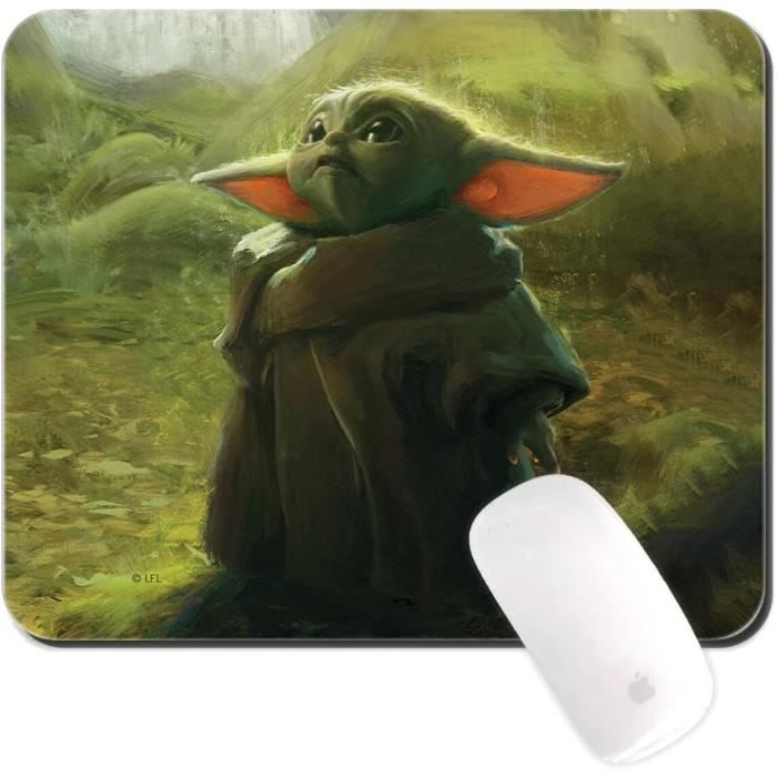 Original Et Sous Licence Officielle Star Wars, Tapis De Souris Antidă©Rapant, Motif Baby Yoda ...