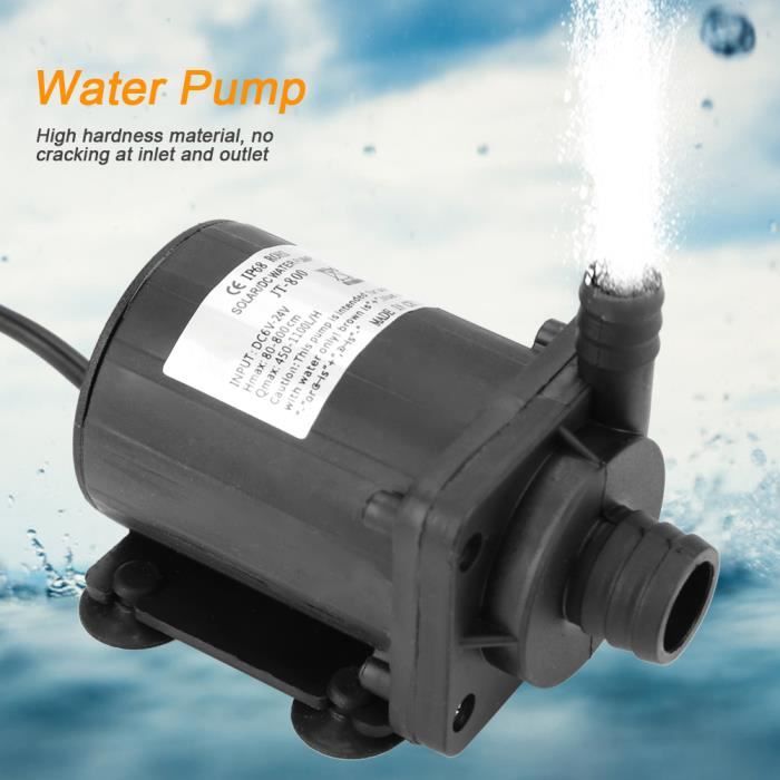 Cikonielf pompe à eau DC Pompe à eau brosse, mini pompe à eau, pompe à ...