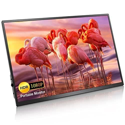Écran Portable 17 pouces IPS 1080P Moniteur Portable HDR Écran PC avec ...