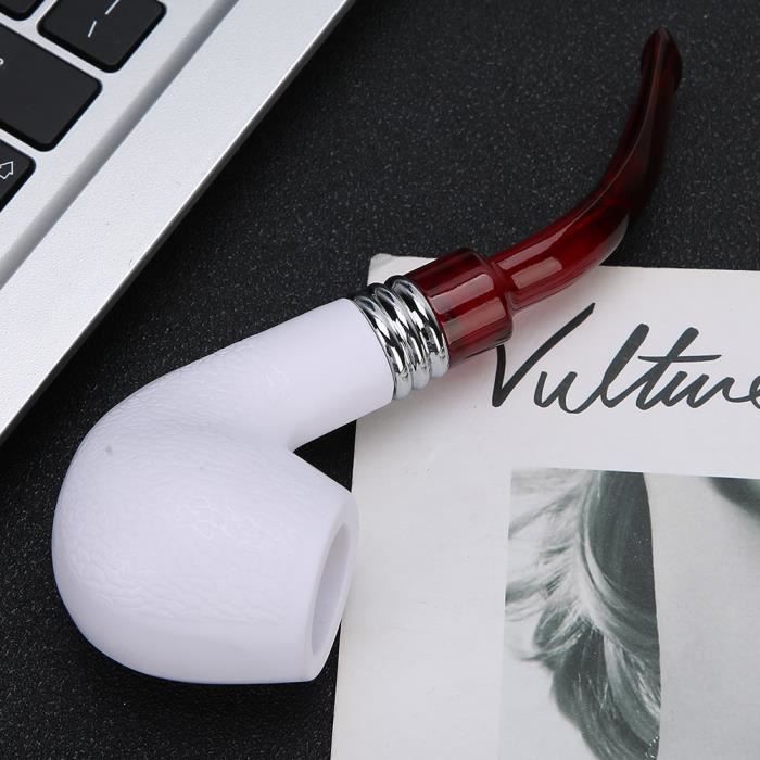 Pipe à fumer Pipe à fumée en résine de type marteau vintage Filtre ...