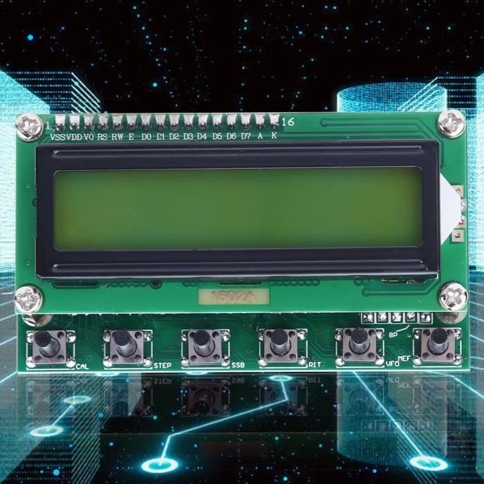 XUY-Générateur de Signal AD9850 DDS DC 8V-9V 6 bandes 0-55MHz Module ...