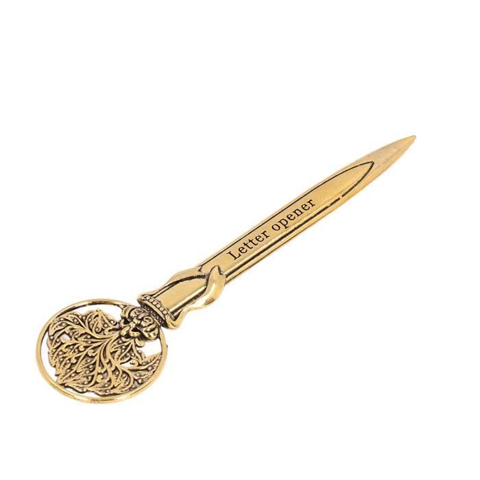 HURRISE ouvre-enveloppe Ouvre-lettres Rétro Élégant Sûr Fiable Durable ...