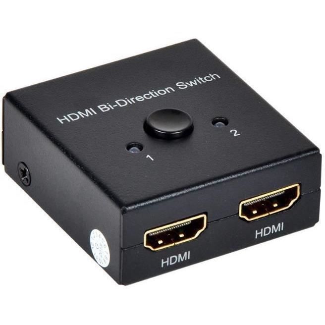 HDMI 4K SWITCHER-SPLITTER BI-DIRECTIONAL, MANUAL SELECT PUSH BUTTON TO ...