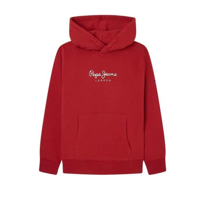 Sweat Pepe Jeans Eddie Rouge pour Garçon Rouge - Cdiscount Prêt-à-Porter