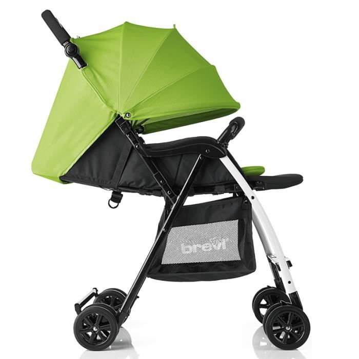 Poussette MINI LARGE Brevi 262 Vert - Cdiscount Puériculture & Eveil bébé