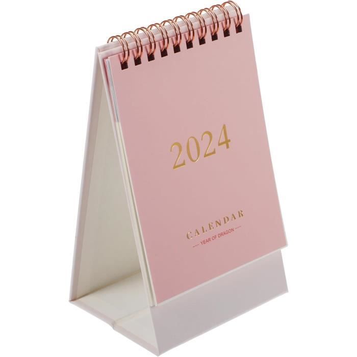 Petit Calendrier De Bureau 2024 Calendrier 2023. 7-2024. 12 Calendriers ...