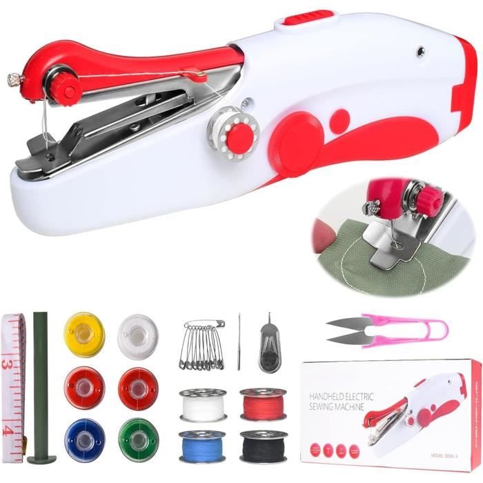 Ehskzjh Machine À Coudre Portable, Main Couture Portative, Mini Machine ...