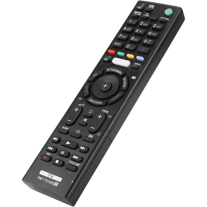 Télécommande Tv Remote Télécommande Smart Tv Pour Sony Rmt-Tx100D Rmt ...