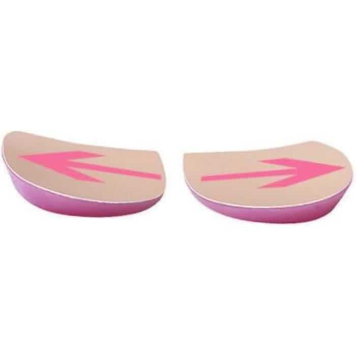 Healeved 1 Paire Demi Semelles Hauteur Semelle Talon Correction Semelle ...