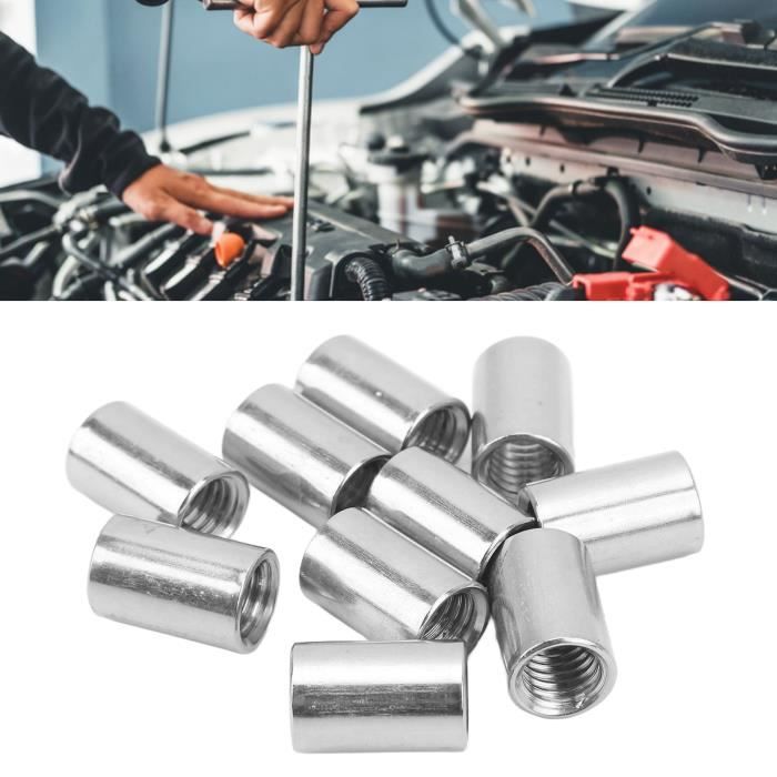 Ecrou de connecteur rond SURENHAP - Lot de 10 - Acier inoxydable 304 ...