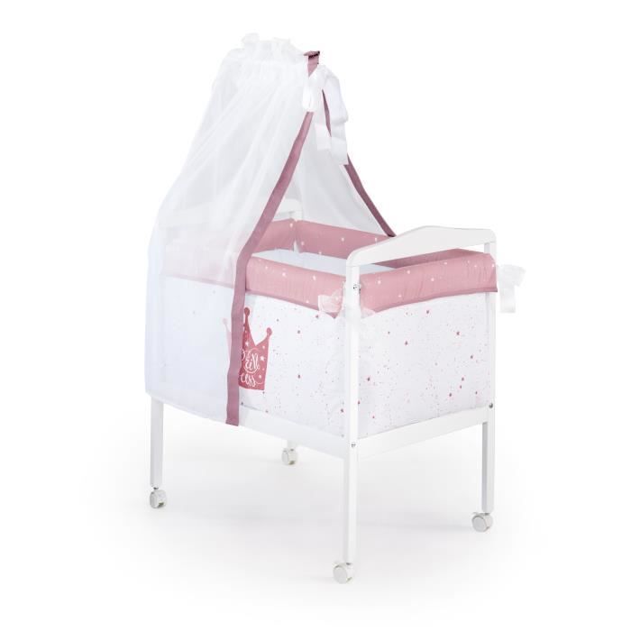 TANUKI - Berceau bébé en bois "PRINCESS" de 0 à 12 mois jusqu'a 9 kg ...