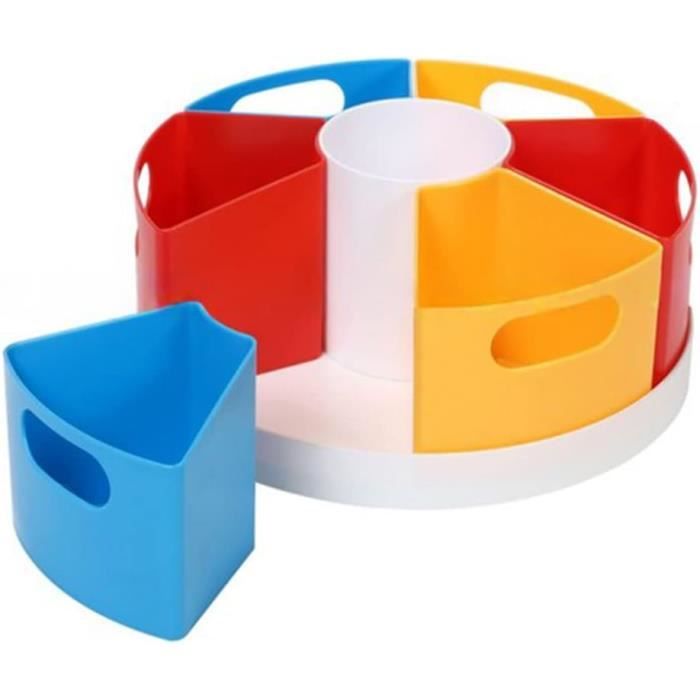 Bureau Coloré 360 Degrés Rotation Crayon Organisateur Boîte De ...
