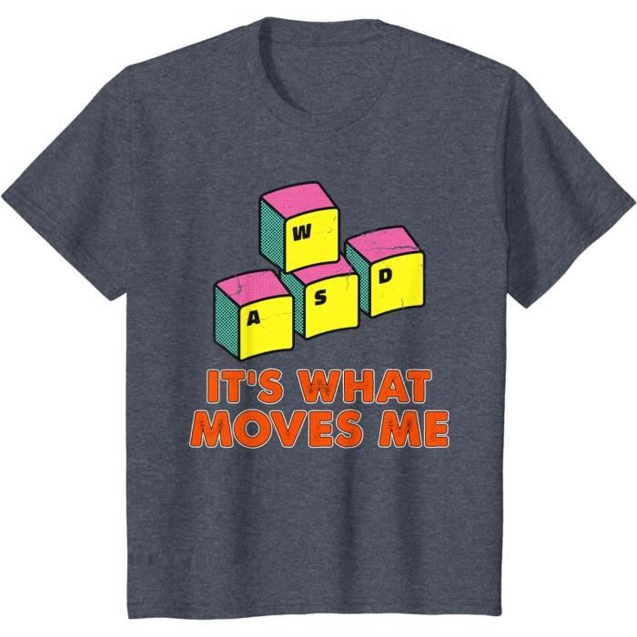 Wasd Rgb Keyboard Keys Pc Gaming Gift For Computer Gamers T-Shirt[h2818 ...