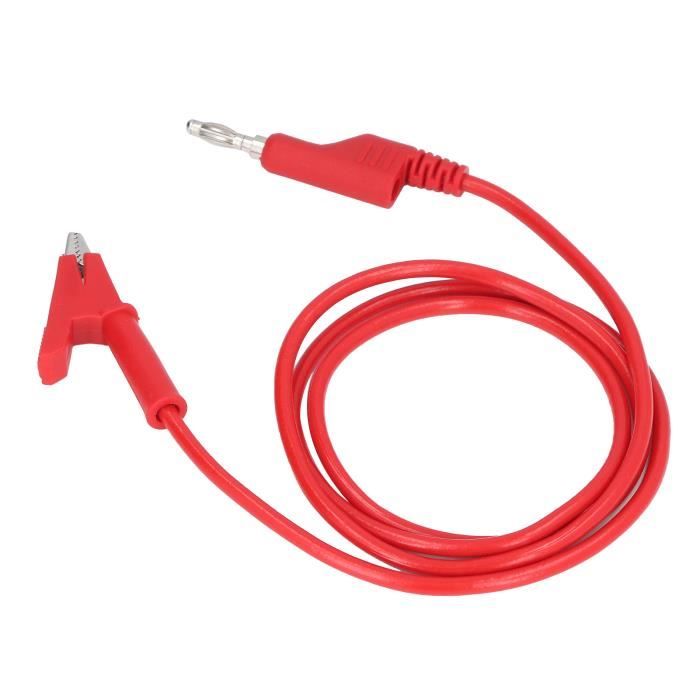 YOSOO Fils de test à pince Testez le câble en laiton flexible, le ... YOSOO Fils de test à pince Testez le câble en laiton flexible, le ...