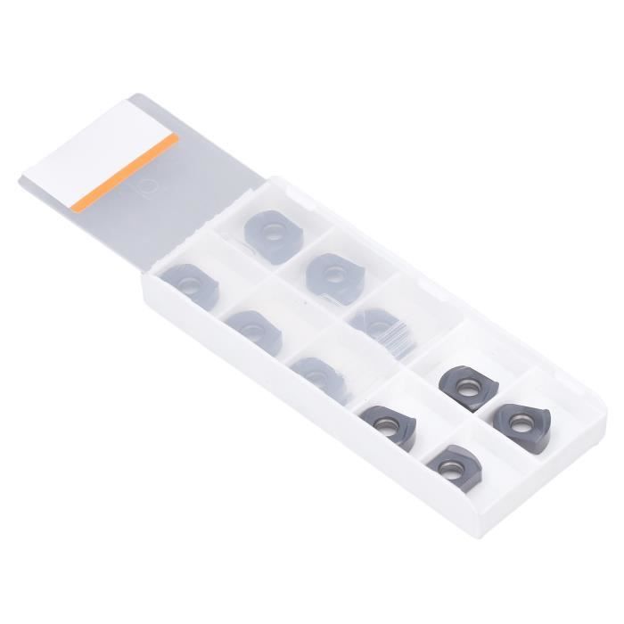 YOSOO Insertion de tournage 10 pièces tournant Insert carbure lame tour Cutter fraisage CNC Kit ...