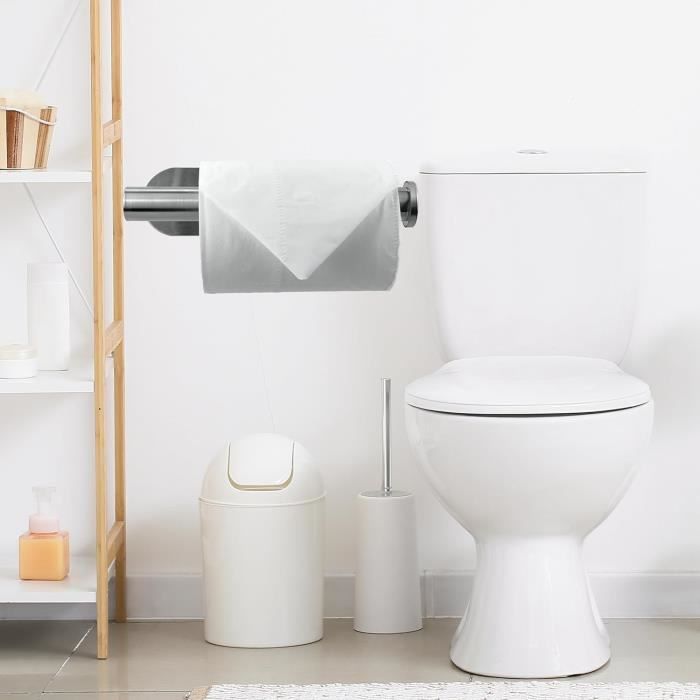 Support de Papier Toilette Auto-adhésif en Acier Inoxydable SUS304 ...