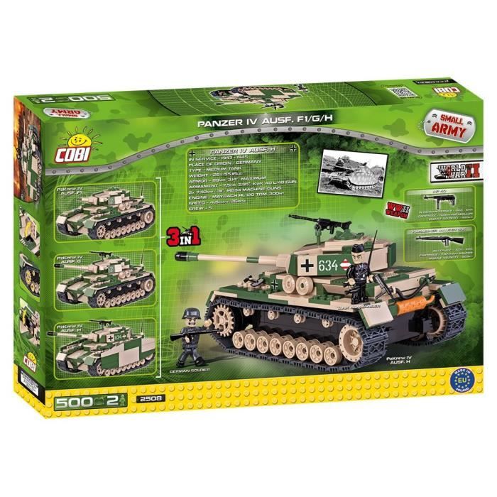 Cobi 2508 Panzer Iv Ausf.f1-g-h Construction Toy 1G7VH1 - Cdiscount ...