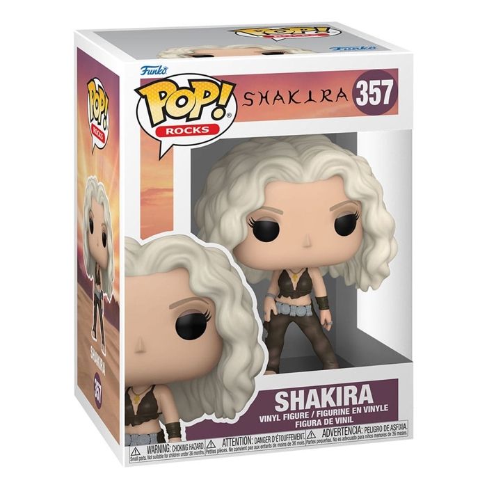 FUNKO POP! ROCKS: SHAKIRA - (WHEREVER-WHENEVER) - FIGURINE EN VINYLE À ...
