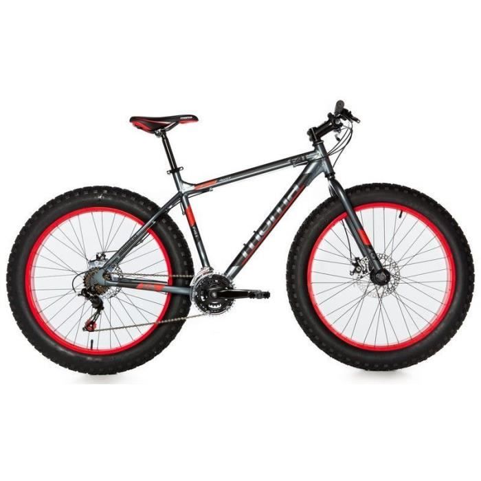 MOMA BIKES - Vélo VTT - FAT 26" - Aluminium - SHIMANO 21 Vitesses ...